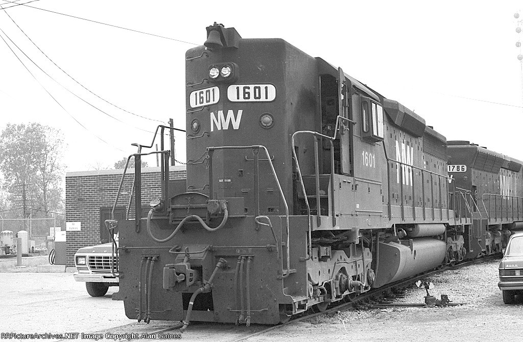 N&W SD40 1601